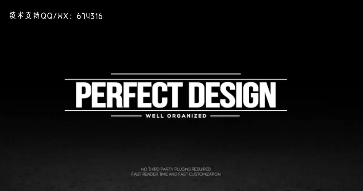 干净整齐的文字标题包AE视频模版Clean Titles Pack - 幕后Muhou