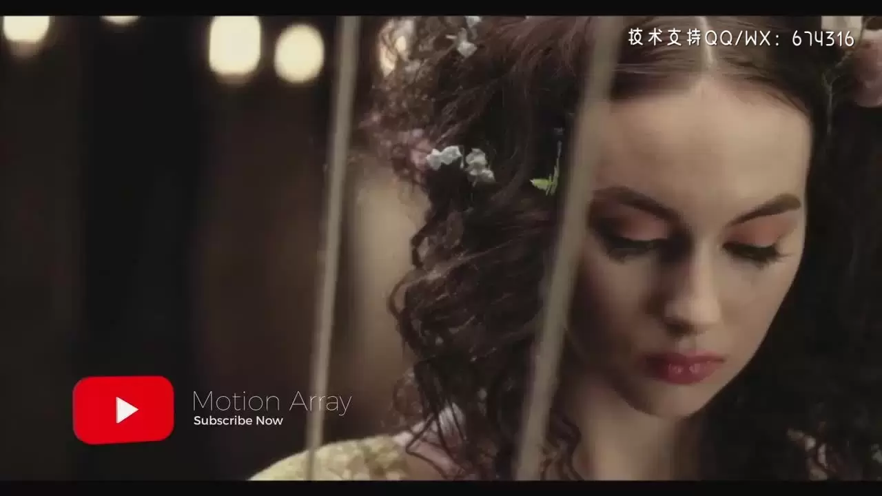 YouTube按钮显示pr模板视频下载 - 幕后Muhou