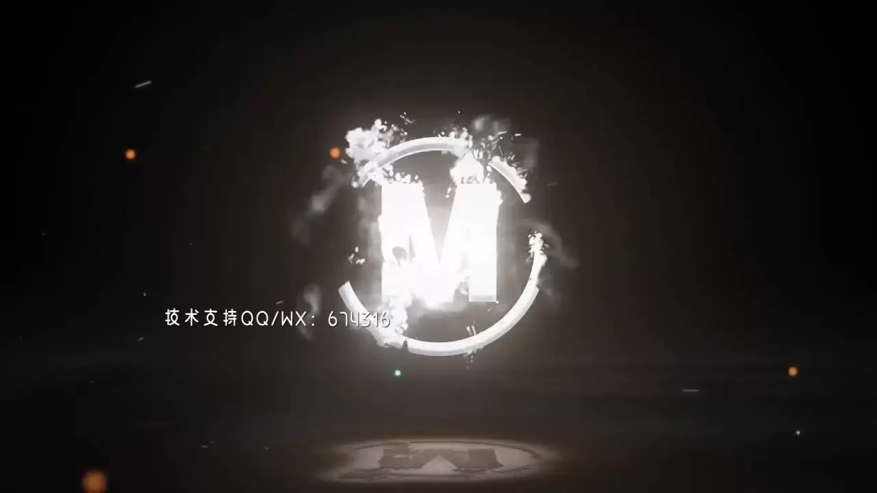 简短而富有创意的电影标志展示动画AE模板视频下载(含音频) - 幕后Muhou